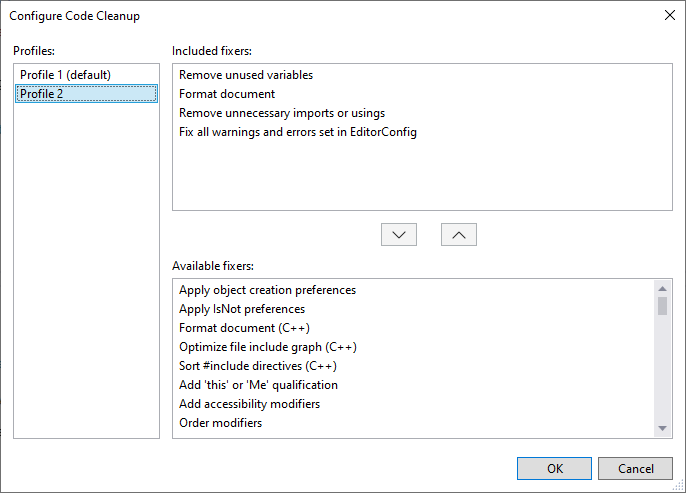 Optimiser son code avec Code Cleanup dans Visual Studio – Coffee Coding